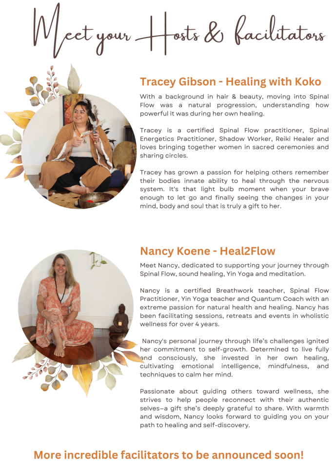 Events & Retreats – Spinal Flow & Breathwork